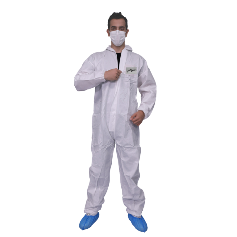 Chemical Suit - Disposable Suit With Hood - Allinton